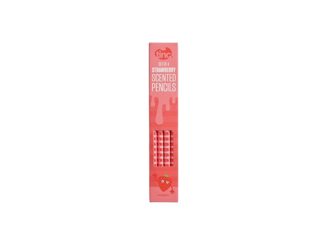 Grafitne olovke set 4 - Strawberry scented