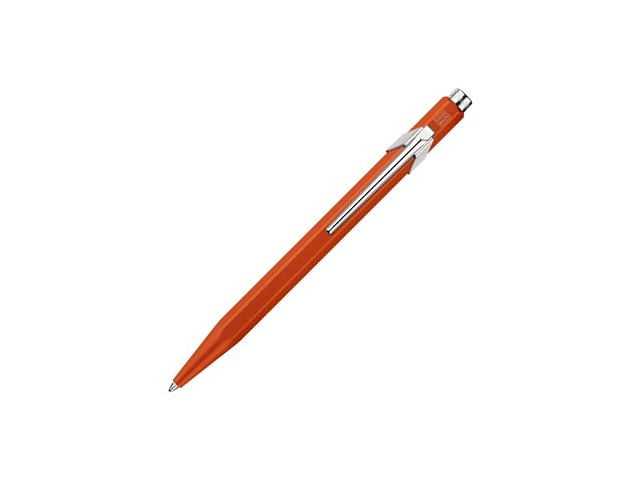 Hemijska olovka - Caran d`Ache 849 Colormat-X, slim pakovanje, orange