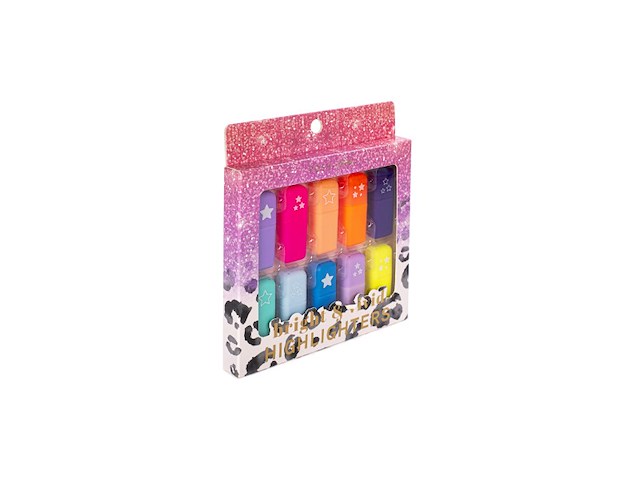 Hajlajter marker set 10 - Mini, Bright and Vivid