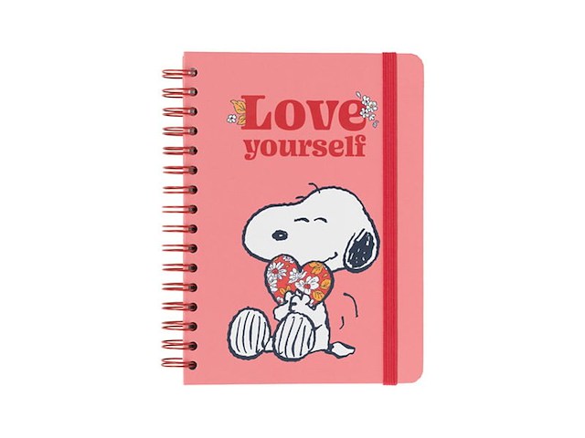 Sveska SP A5 Snoopy Love Yourself