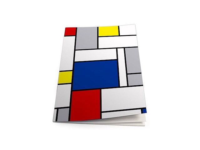 Sveska - Colour Block, Large Blue Block