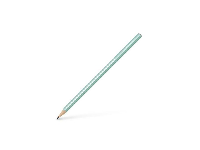 Faber-Castell grafitna olovka - Grip, HB, Sparkle pearl mint