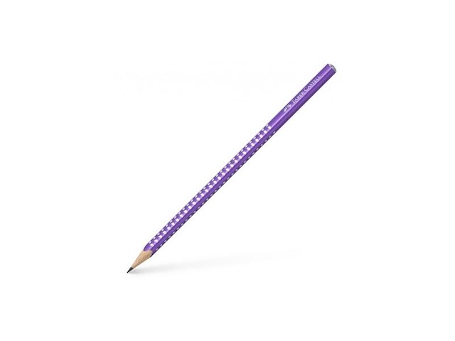 Faber-Castell grafitna olovka - Grip, HB, Sparkle pearl purple