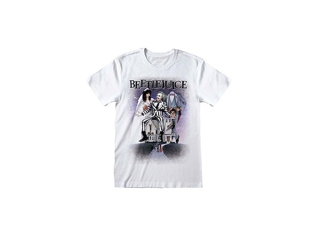 Majica - Beetlejuice, Poster White, L