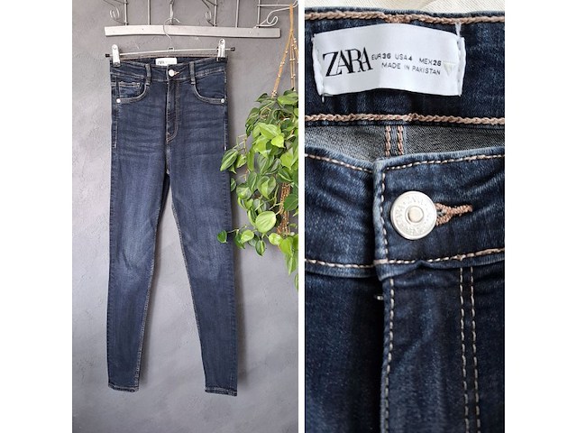 Zara duboke skinny farmerke XS