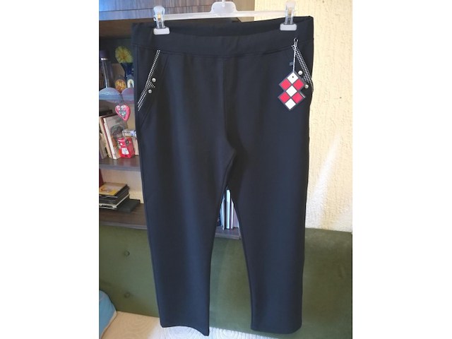 Nove zenske pantalone za punije dame Tommy Life 48 Crne