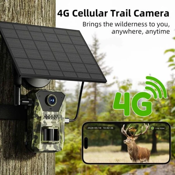 Kamera za praćenje životinja 4G 14MP HD