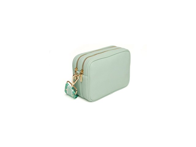 Torba - Soho, Pastel Mint, Double Zipped