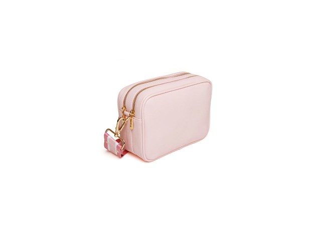 Torba - Soho, Pastel Pink, Double Zipped