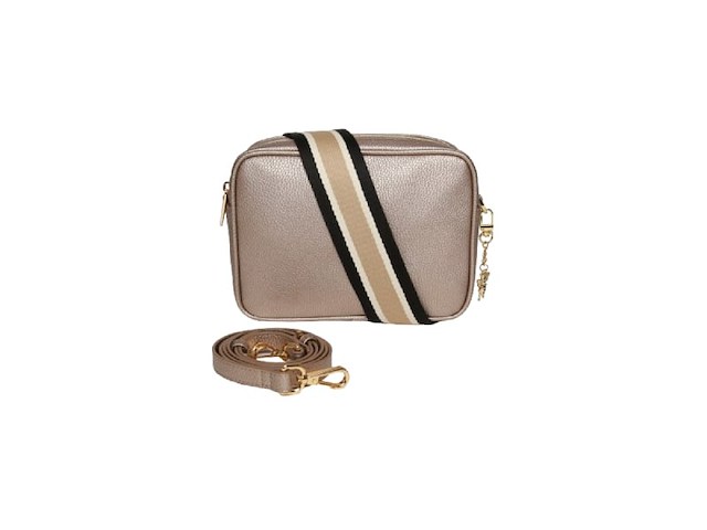 Torba - Soho, Bronze, Double Zipped Cross body