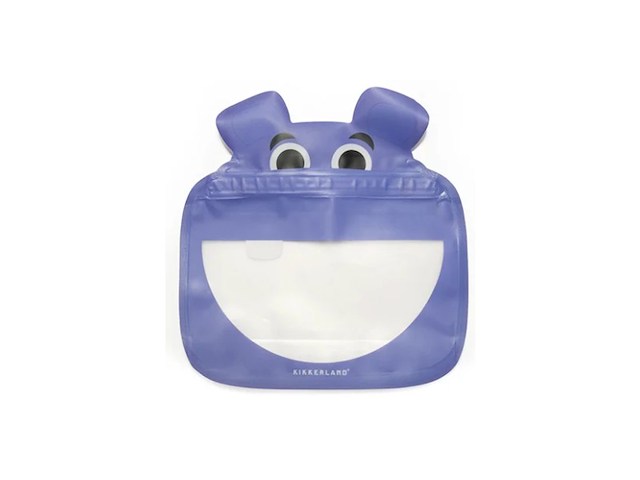 Hippo Zipper Bag, set 1/3