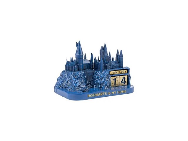 Kalendar Perpetual - Harry Potter, Hogwarts, 3D