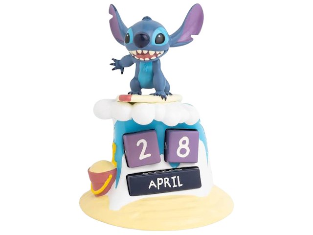 Kalendar Perpetual, Stitch Surfer 3D - Lilo &; Stitch