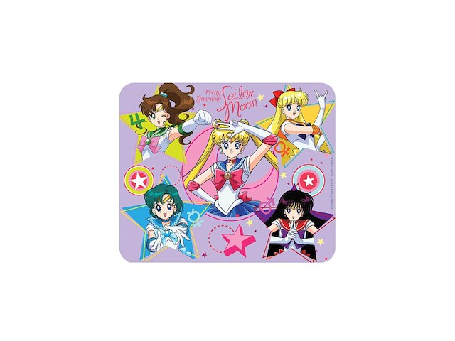 Podloga za miš - Sailor Moon, Sailor Warriors, Flexible, XL