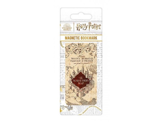 Bukmarker - Harry Potter, The Marauders Map