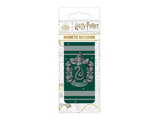 Bukmarker - Harry Potter, Colourful Crest, Slytherin