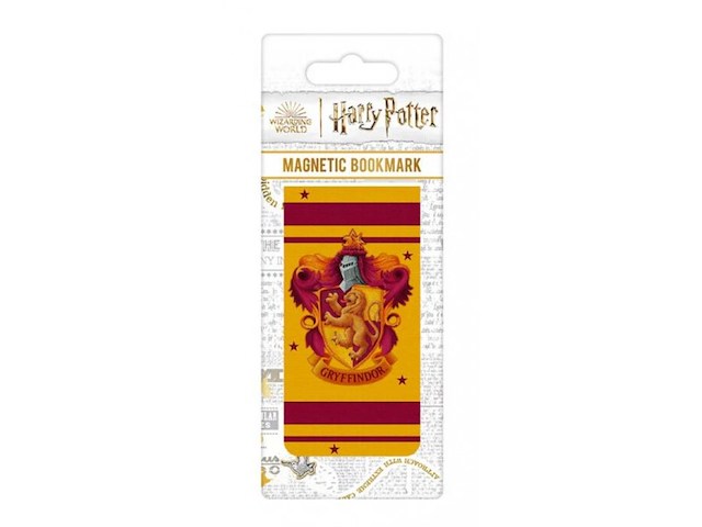 Bukmarker - Harry Potter, Colourful Crest, Gryffindor