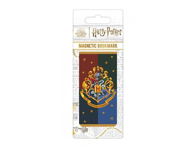 Bukmarker - Harry Potter, Colourful Crest, Hogwarts