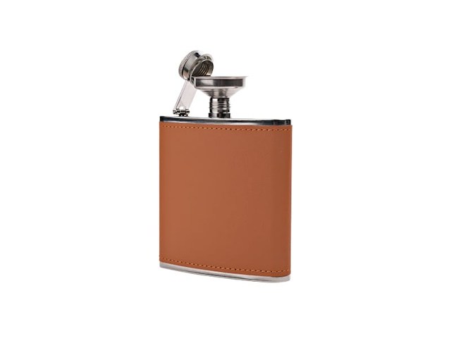 Pljoska - HM, Gentleman, 6oz, Brown