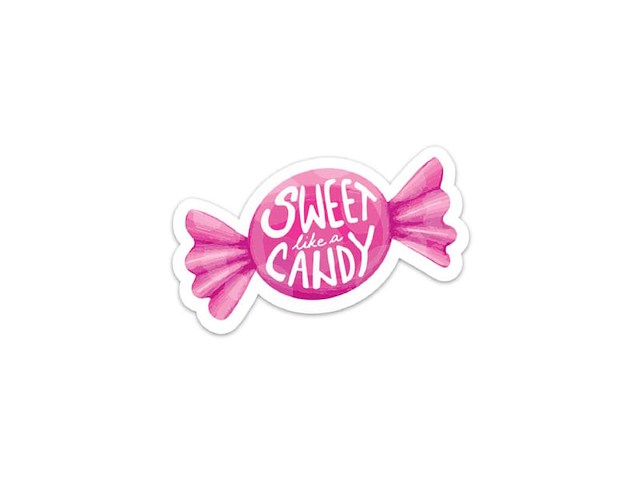 Stiker - Sweet like a candy