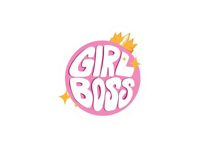 Stiker - Girl boss