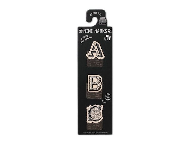 Bukmarker - Magnetic Mini Mark, Abc