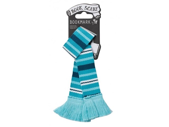 Bukmarker - Book Scarf, All the Blues