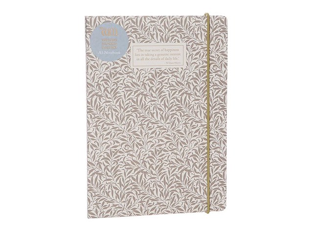 Agenda A5 - William Morris, Willow Grey