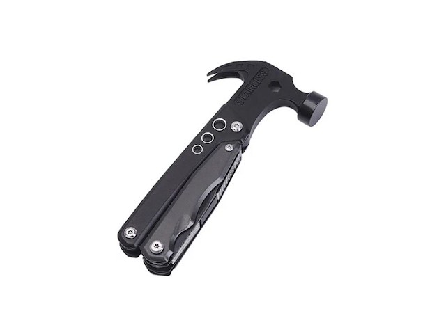 Alat Multi - Mad Man, Black 12 Function Hammer