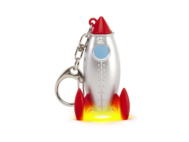 Rocket Keychain