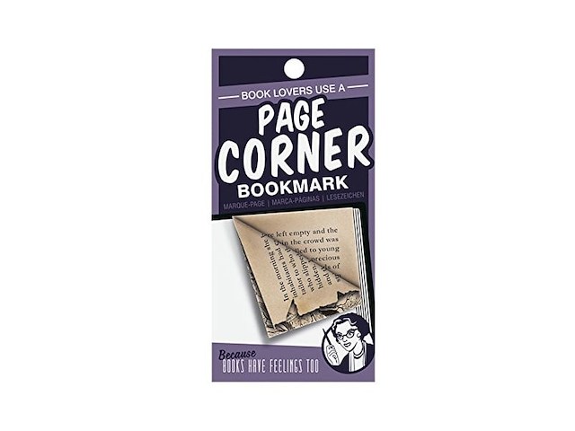 Bukmarker - Book Lovers, Purple