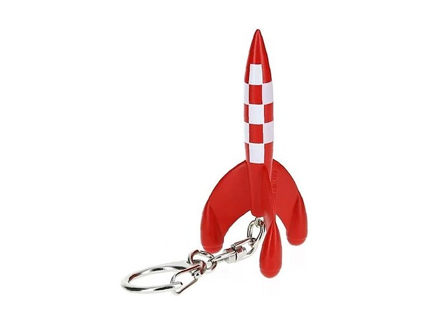 Privezak - Tintin, Rocket, 5.5 cm