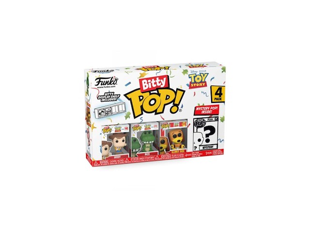 Funko POP! figurice - Pop Bitty, Toy Story, set 4