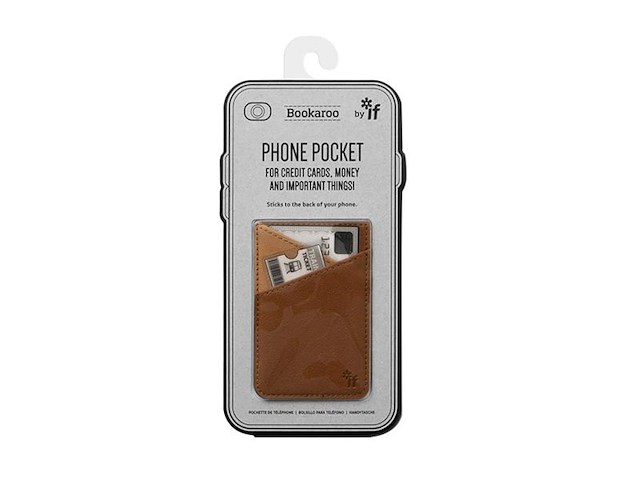 Futrola - Bookaroo Phone Pocket, Brown