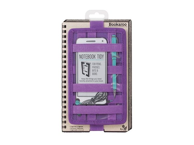 Futrola  - Notebook, Bookaroo, Tidy Purple