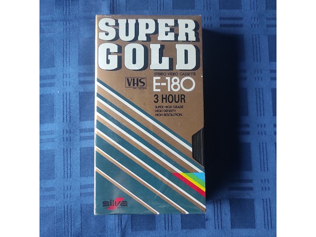 Video kaseta, neotvorena Super Gold 180