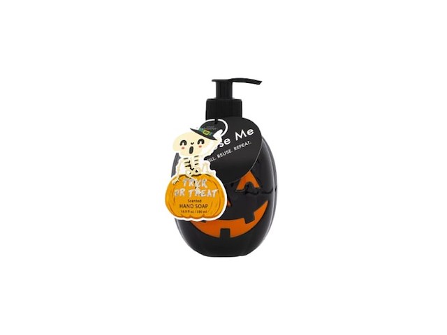 Tečni sapun za ruke - Halloween, Trick or treat, Black pumpkin, 500ml