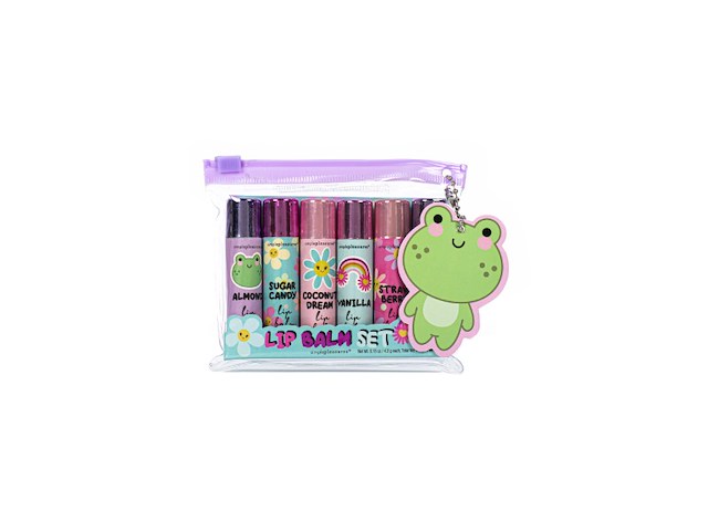 Balzam za usne set 6 - Frog, 12g