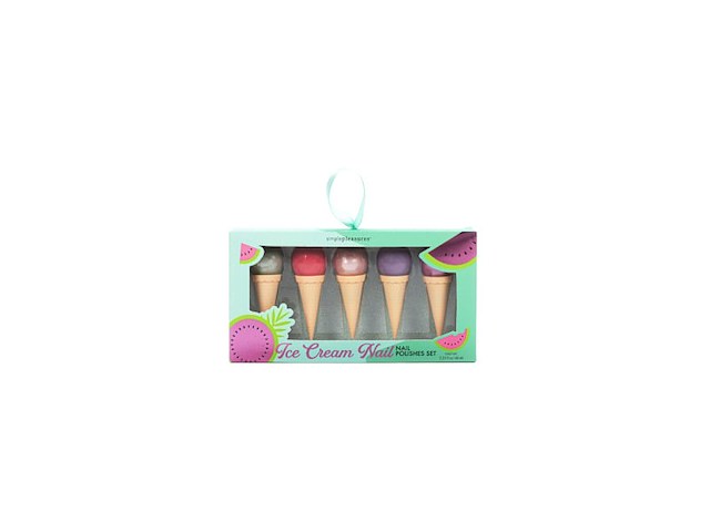 Lak za nokte set 5 - Ice Cream, 65ml