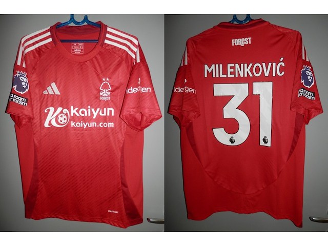 Nottingham Forest dres 2024-25 Nikola Milenković 31