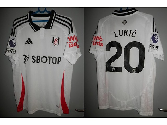 Fulham dres 2024-25 Saša Lukić 20