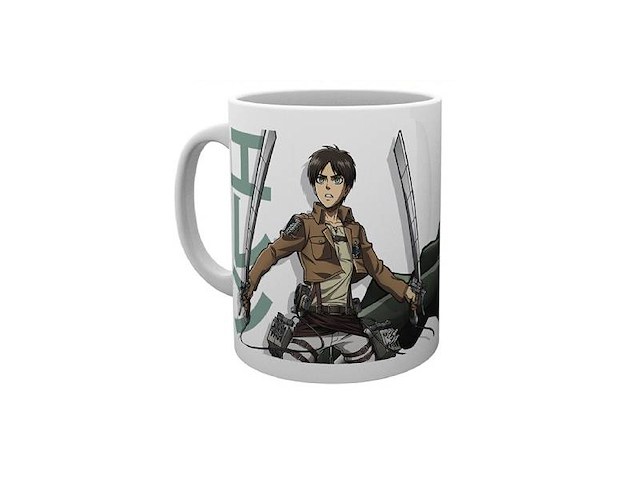 Šolja - Attack On Titan, Eren Duo, 320ml