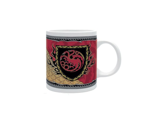 Šolja - House Of The Dragon, Targaryen Dragon Crest, 320ml