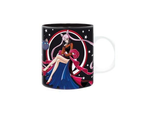 Šolja - Sailor Moon, Sailor Moon Vs Black Lady, 320ml