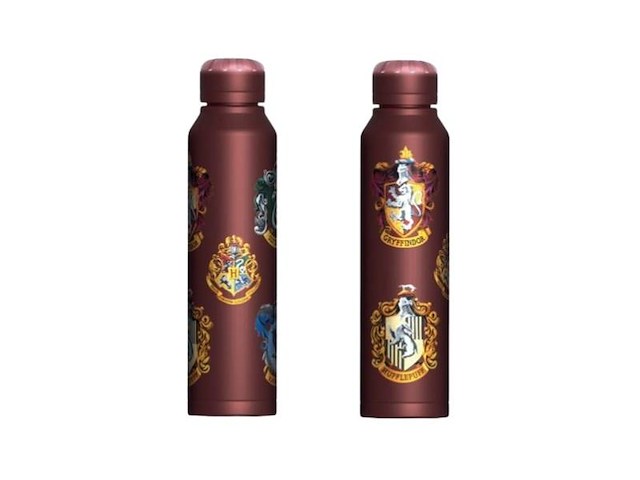 Flaša za vodu - Harry Potter, Colourful Crest, Slim