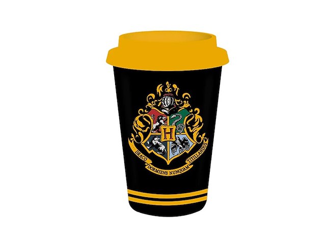 Šolja za poneti - HP, Hogwarts, 400 ml