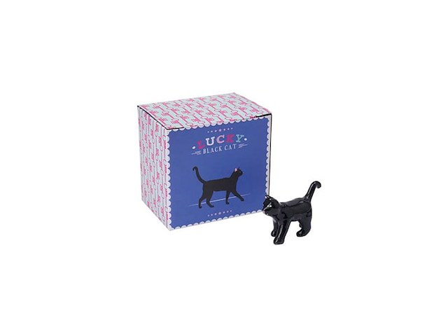 Figurica - Lucky Charm Animals Black Cat