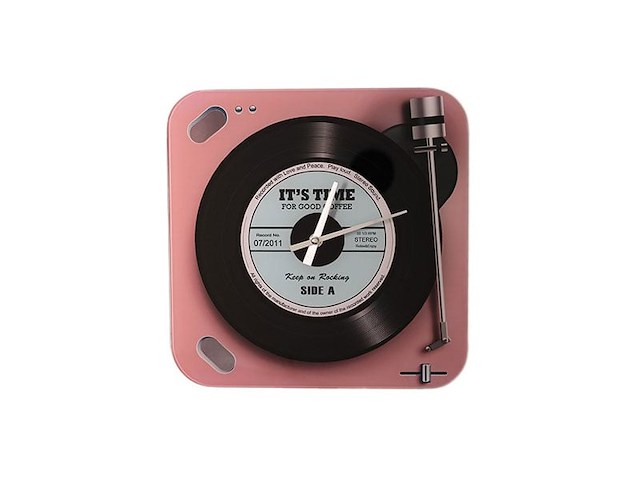 Zidni sat - Harvey Makin, Pink Record Player