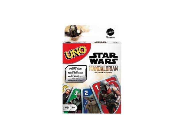 UNO karte - Star Wars, The Mandalorian