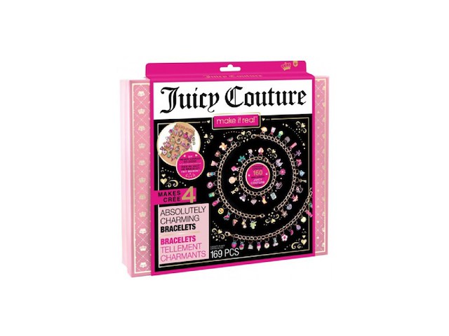 Kreativni set - Juicy couture, aposlutno šarmantne narukvice